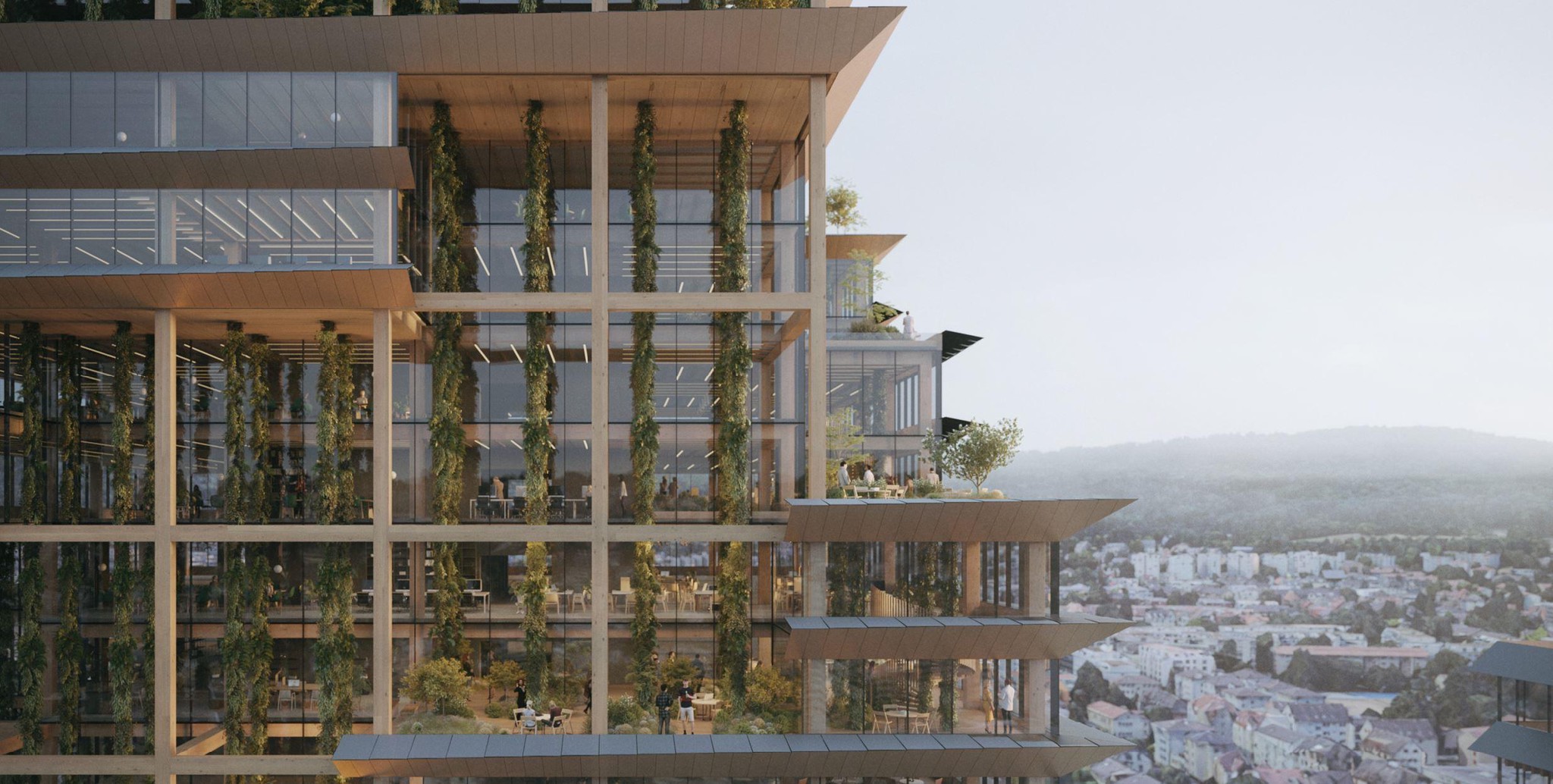 Zürichs vierthöchstes Gebäude: UBS will in Altstetten grünes 108-Meter ...