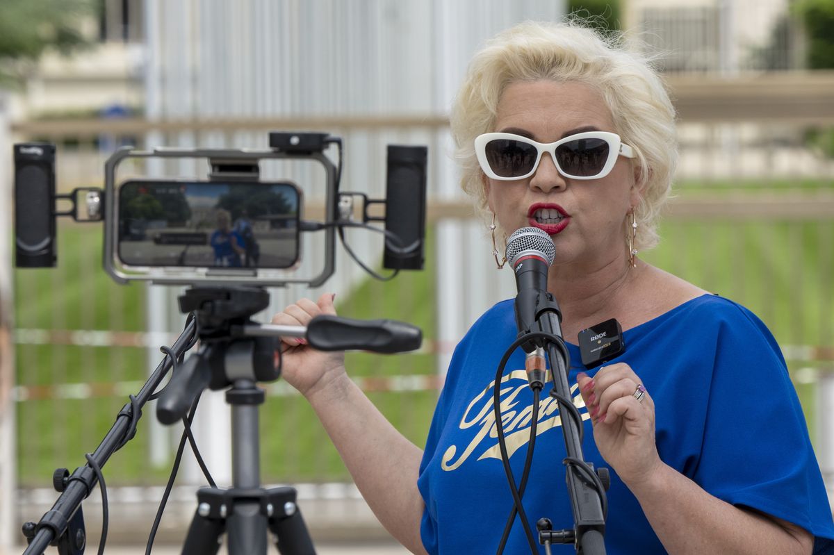 Posie Parkers «Let Women Speak» in Genf: Wo die Aktivistin auftaucht ...