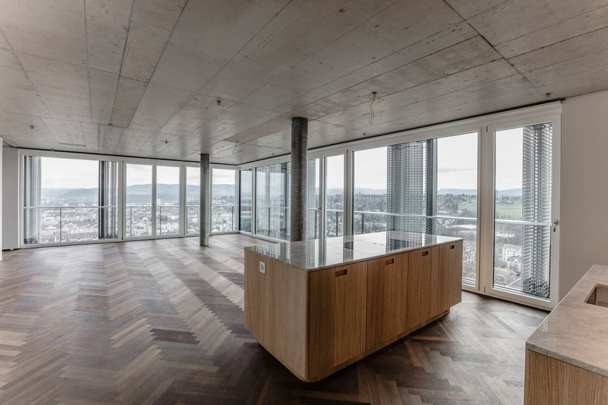 Zwei von drei Penthouses frei: SBB suchen Mieter, die für 8600 Franken ins Meret-Oppenheim ...