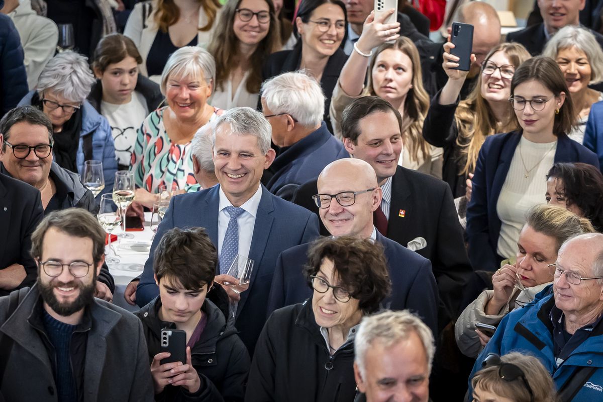 Bundesrat in Aarau: Alle sieben Bundesräte mischen sich unters Volk ...