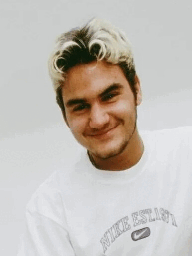Roger Federers modische Evolution: Vom Blondschopf-Desaster zum King of ...