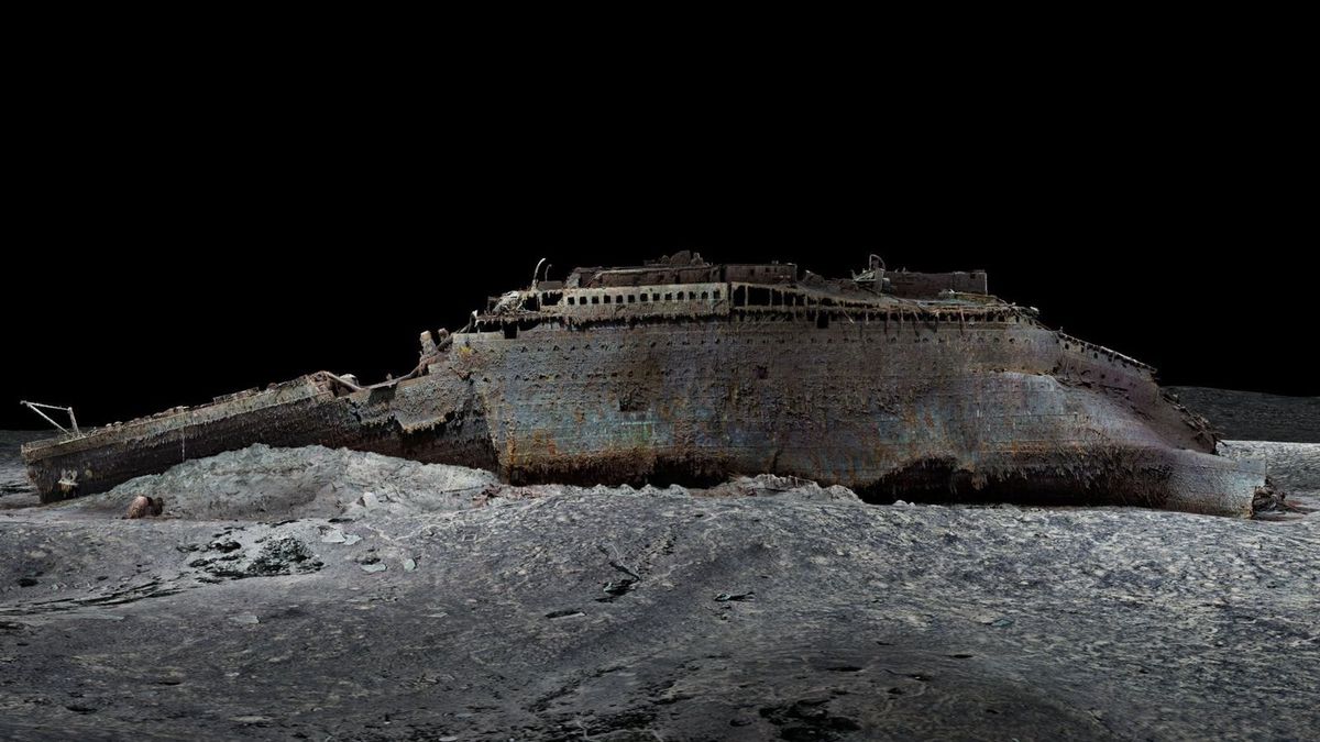 3D-Aufnahmen der «Titanic»: So haben Sie das berühmteste Schiffswrack ...