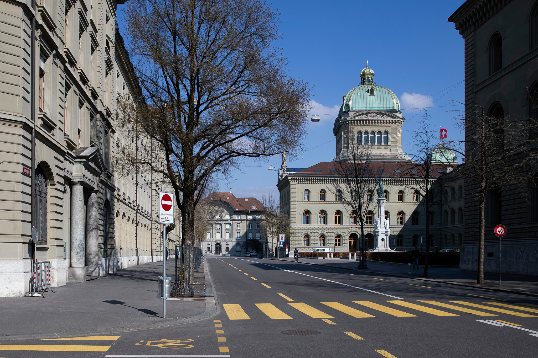 Bern: Diverse Strassen wegen Staatsbesuch gesperrt