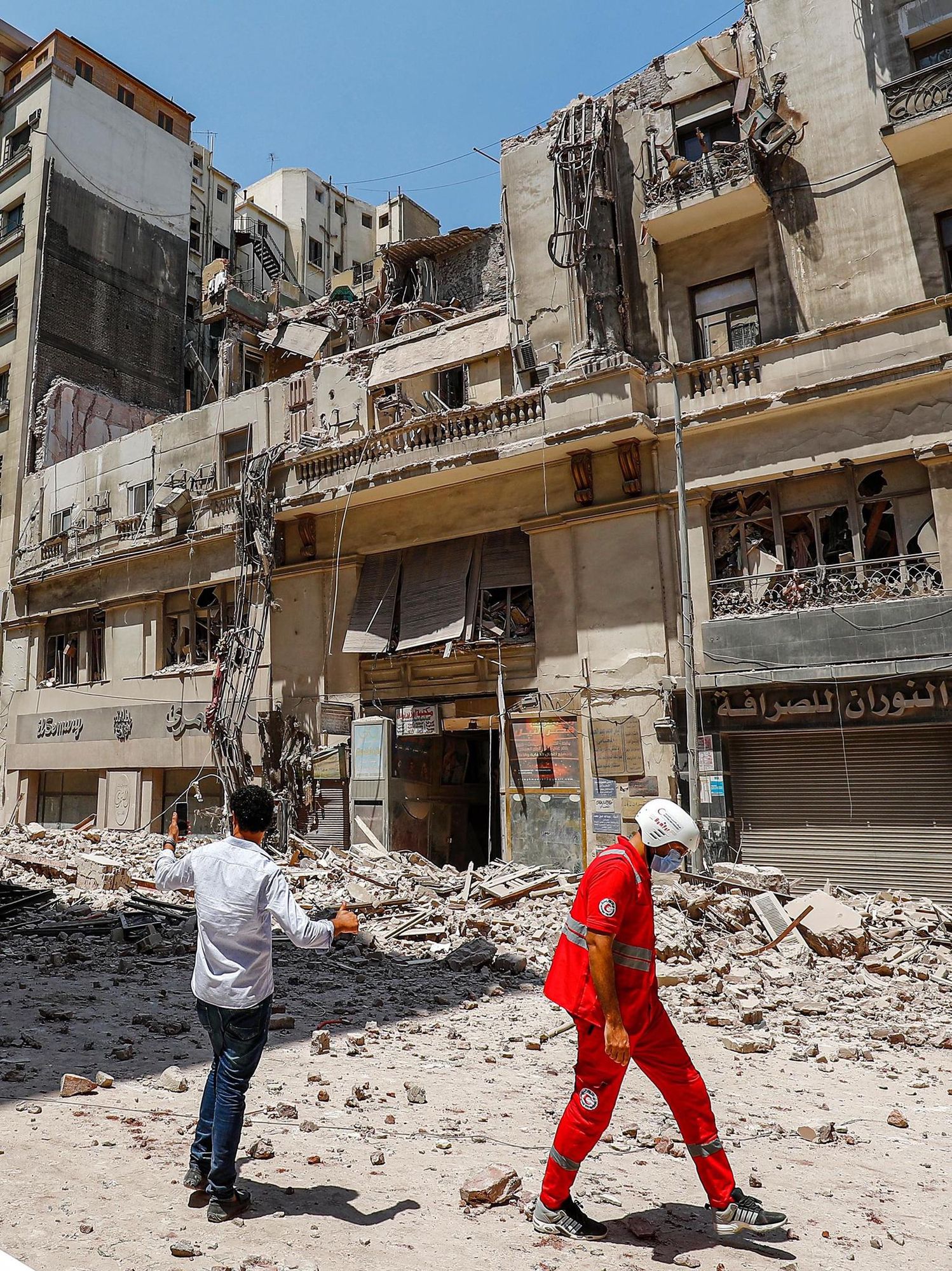 Un immeuble s'effondre au Caire | 24 heures