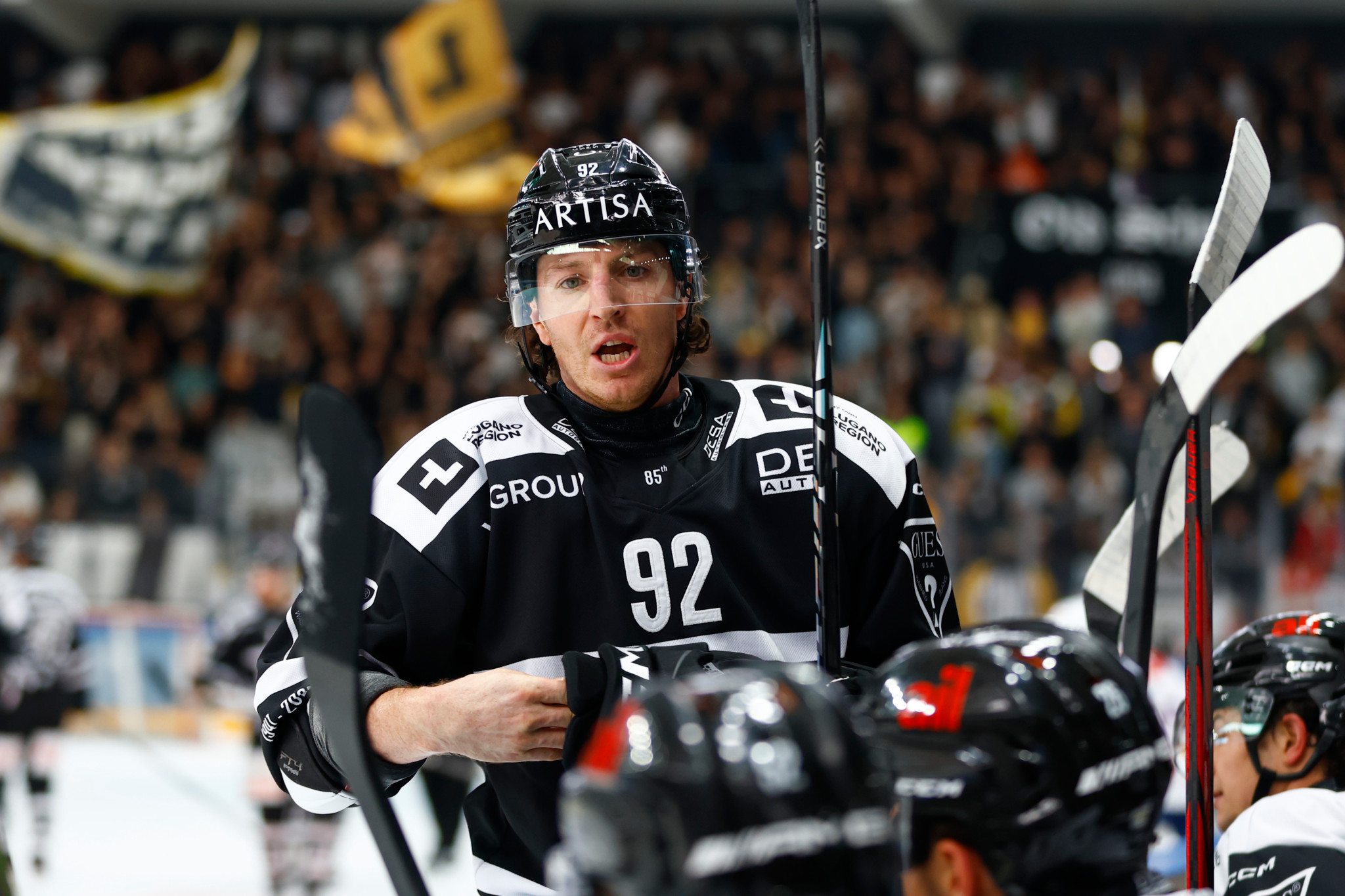 SC Bern verpflichtet Mike Sgarbossa: Leihe vom HC Lugano