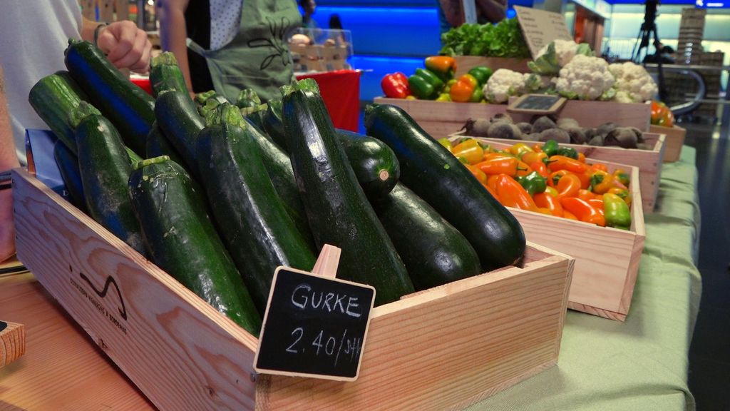 Krummes Gemüse im Zürcher HB