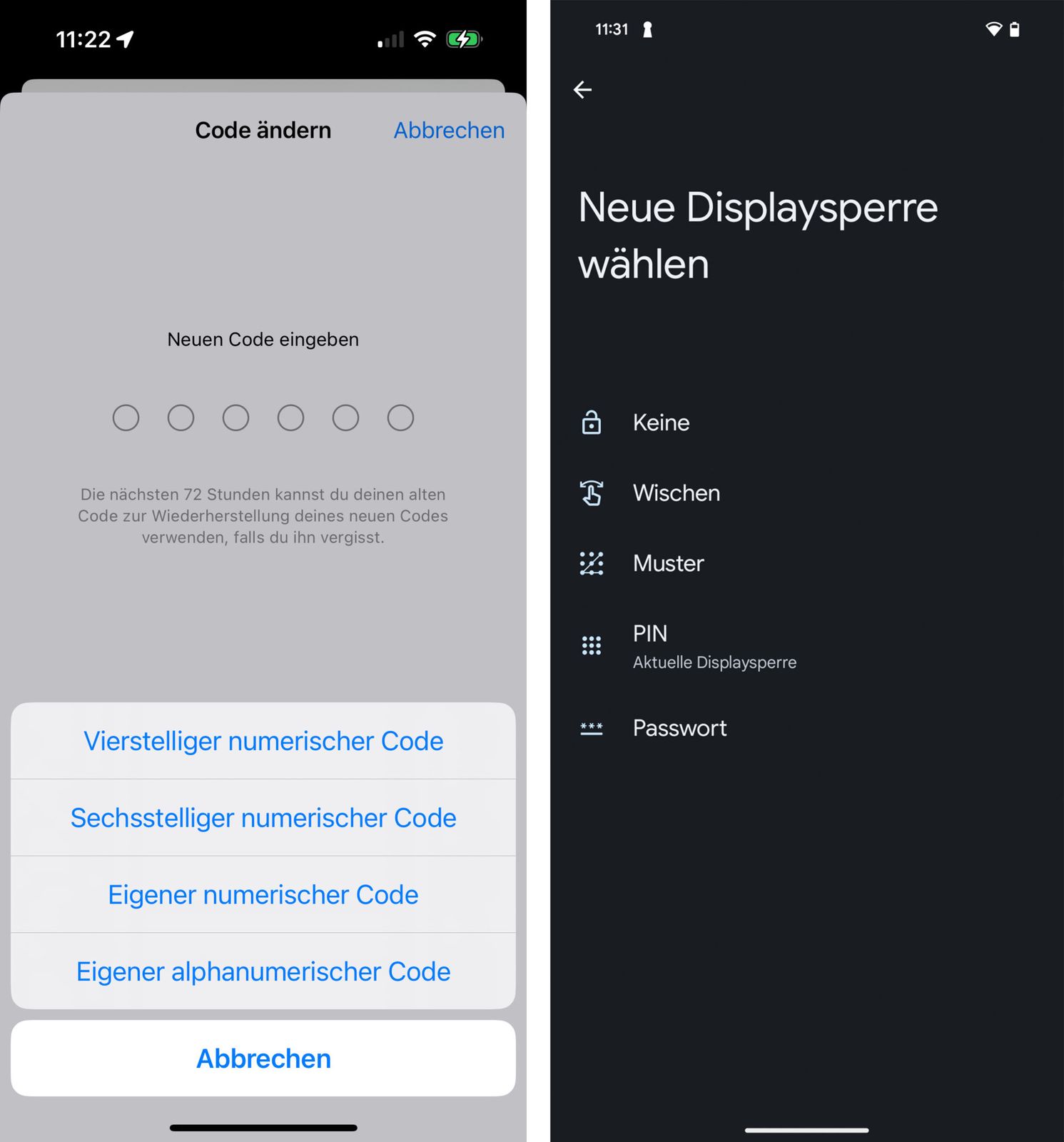 Handy-Passwort: Ihr Smartphone ist nur so sicher wie Ihr Sperrcode ...