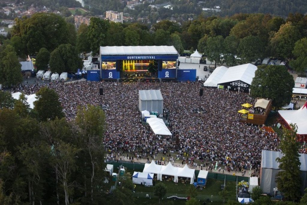 Le festival du Gurten a attiré 76'000 spectateurs
