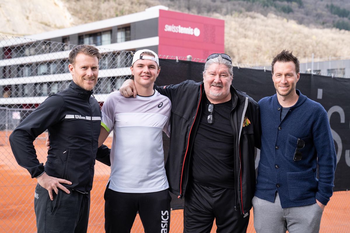 Tennishoffnung Dominic Stricker: «Ein gutes Händchen, ein gutes Auge ...