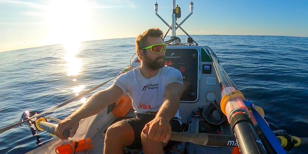 Louis Margot traverse le Pacifique à la rame pour son tour du monde | 24 heures