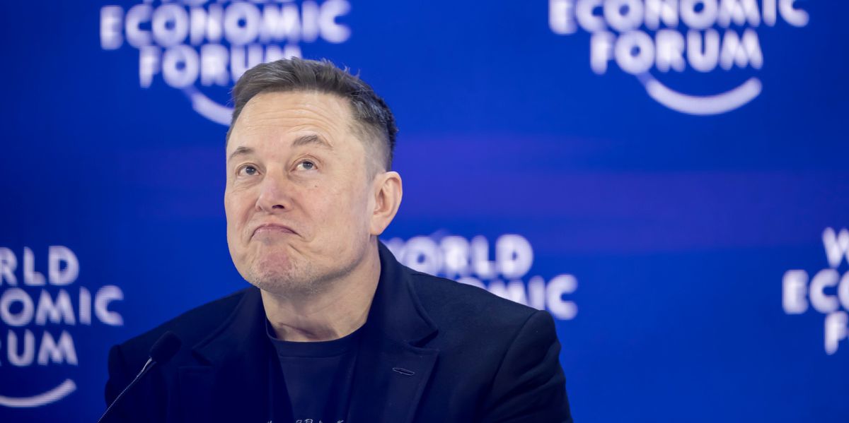 Elon Musk am WEF: Tesla-Chef liefert faden Auftritt in Davos