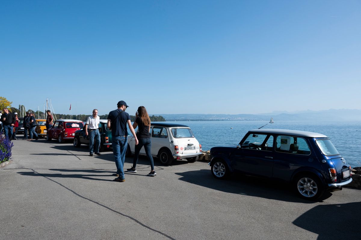 Délocalisation réussie: Malvenues à Morges, les british cars ont fait le show à Saint-Prex | 24 ...