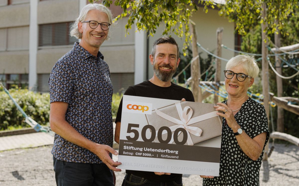 Spielplatz und Streichelzoo: Coop hilft Stiftung Uetendorfberg | Thuner ...