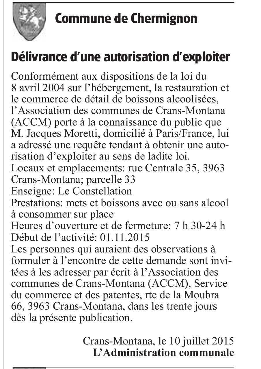 Crans-Montana: le bar conforme malgré la mousse inflammable