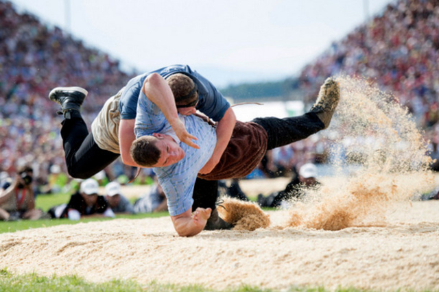 La Fête fédérale de lutte 2022 aura lieu à Pratteln | Tribune de Genève