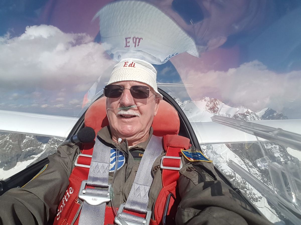 71-jähriger Segelflieger aus Bülach: «Jede Mücke an der Cockpitnase ...