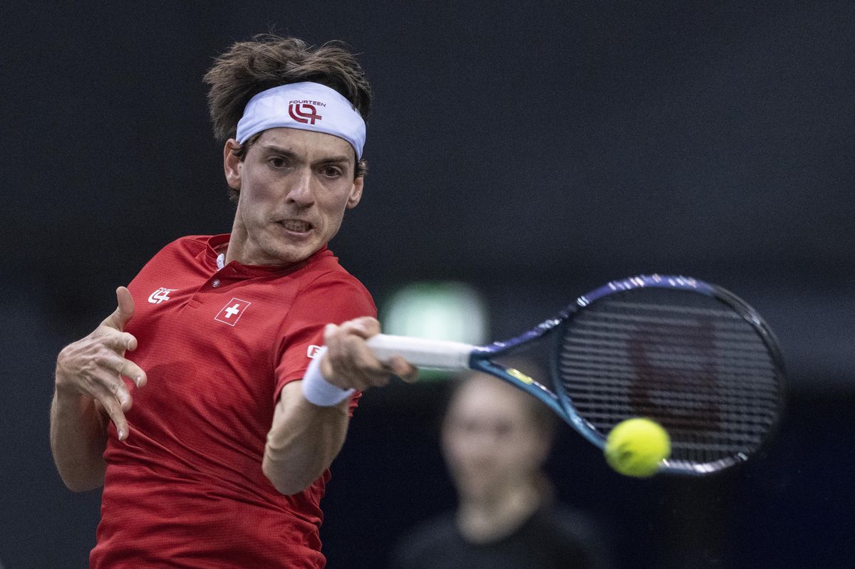 Coupe Davis: Un formidable Marc-Andrea Hüsler relance la Suisse | 24 heures