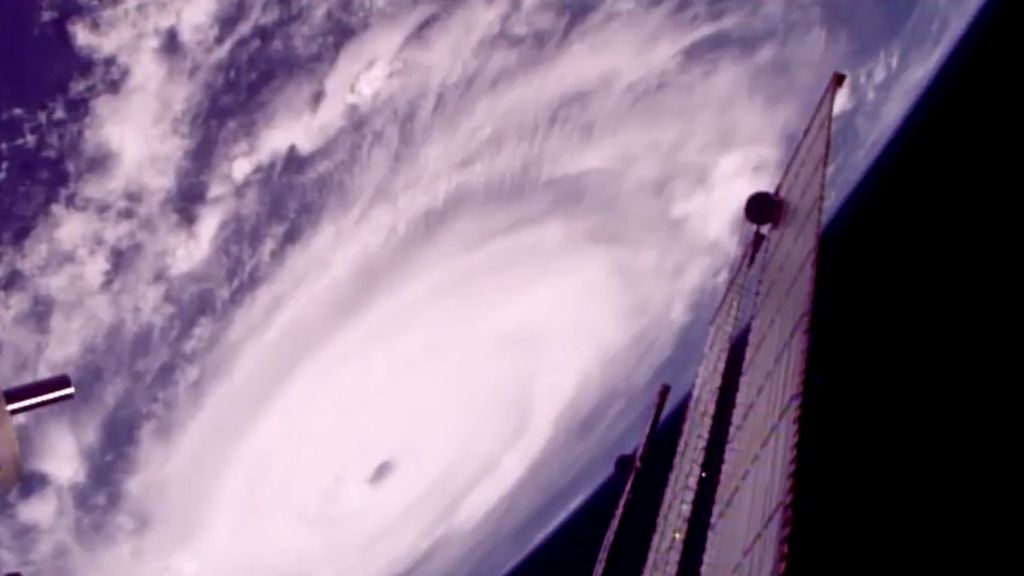 Raumstation filmt Irma | Berner Zeitung