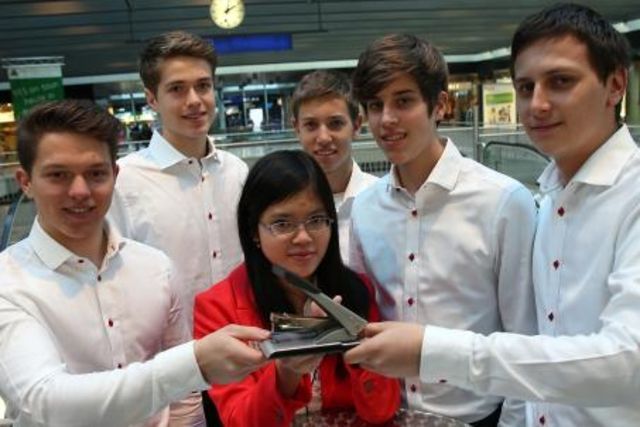 Schüler erfinden Büro-Wunderwaffe | Berner Zeitung