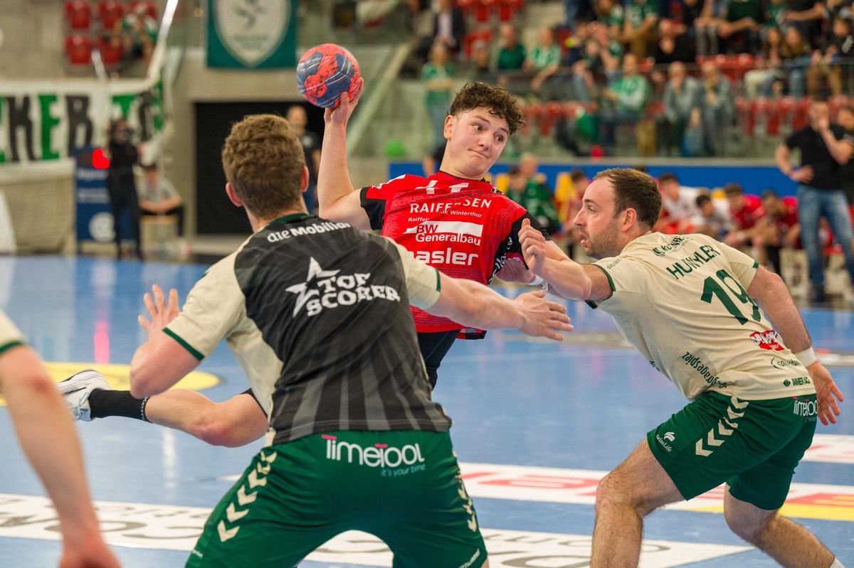 Pfadi-Matchwinner Alessio Lioi: Sein Siegtor raubte auch ihm den Atem ...