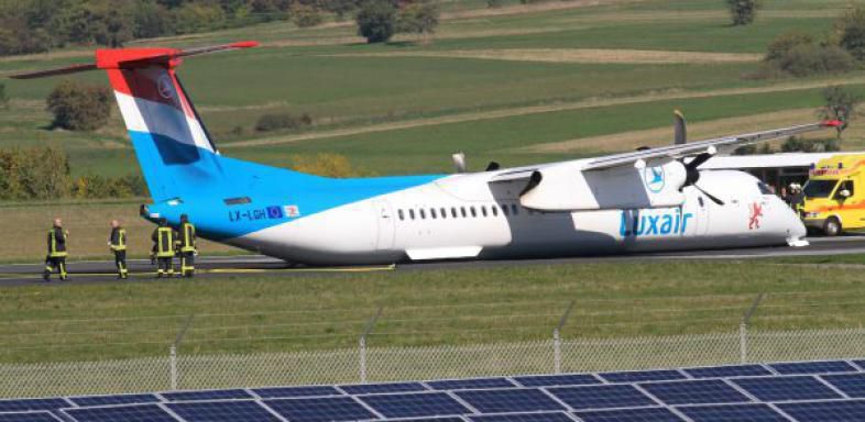 Incident à Sarrebruck – Une rafale de vent aurait secoué l'avion de ...