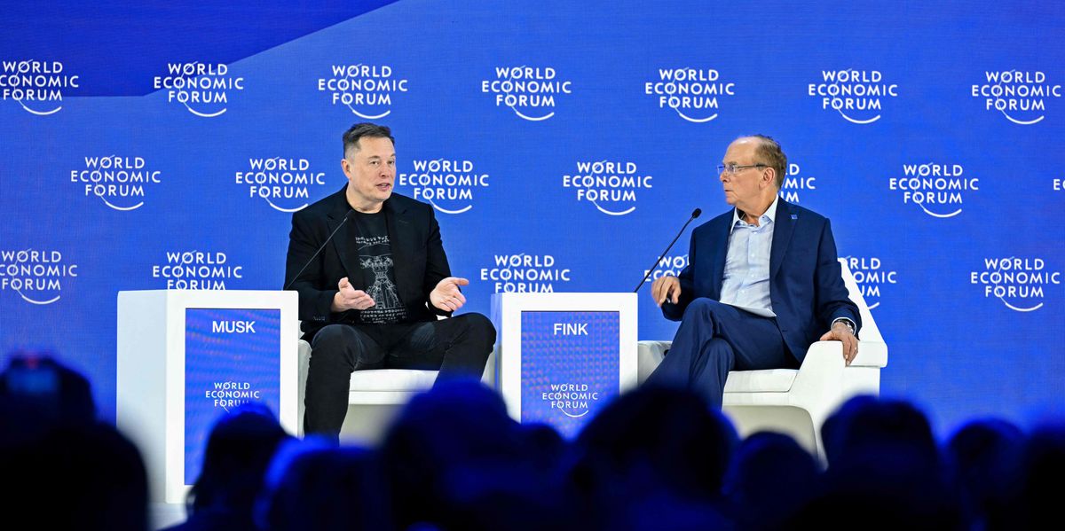 Elon Musks WEF-Auftritt: 38’100 Liter Kerosin für 31 Minuten