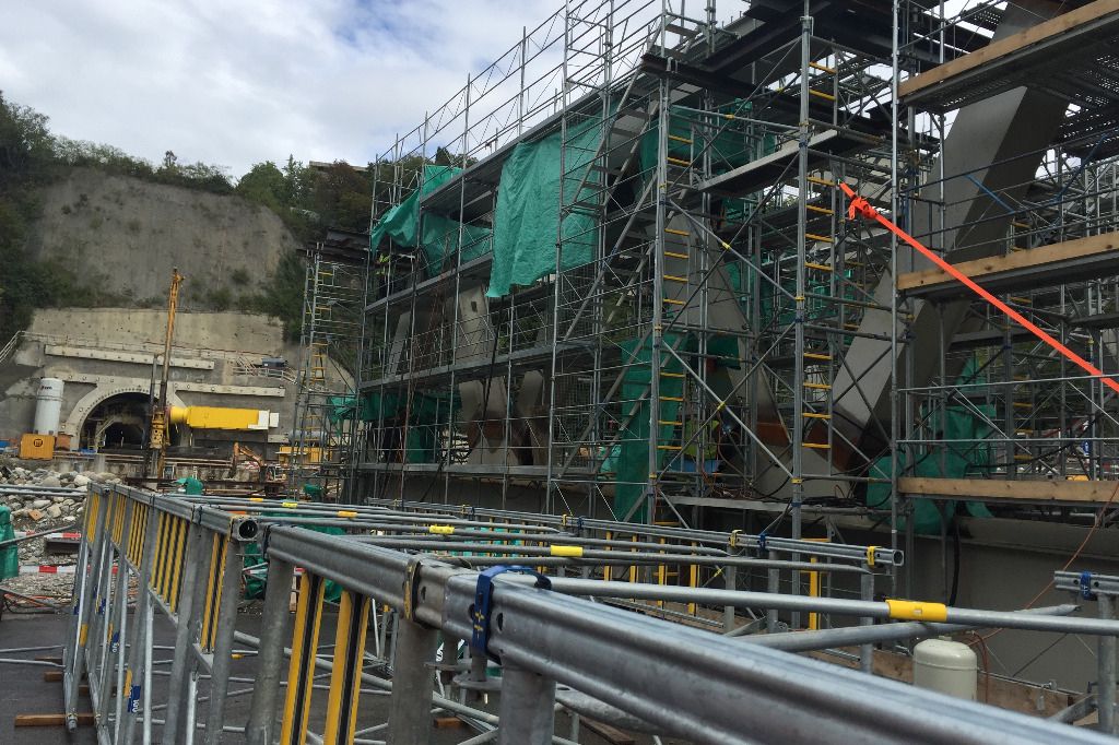 Le chantier du CEVA se dévoile au grand public | Tribune de Genève