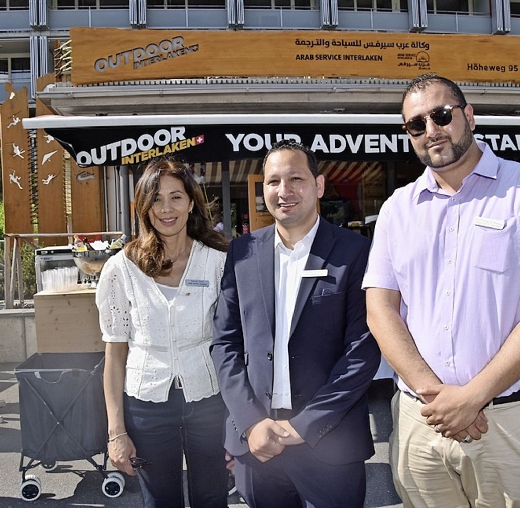 Arabische Gäste werden gut informiert | Berner Zeitung