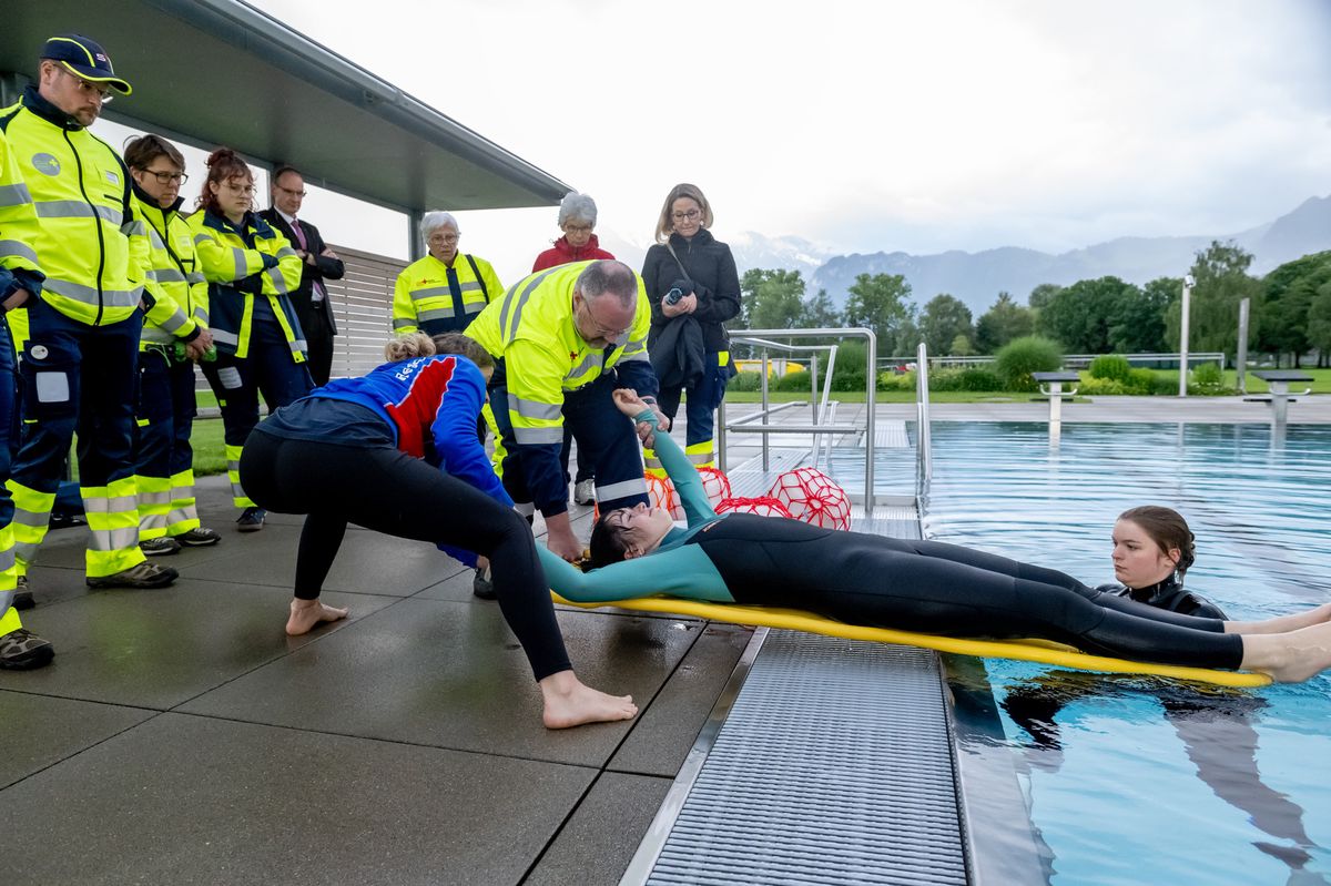 Thun: Samaritervereine üben Ernstfall und Rettung | Berner Oberländer
