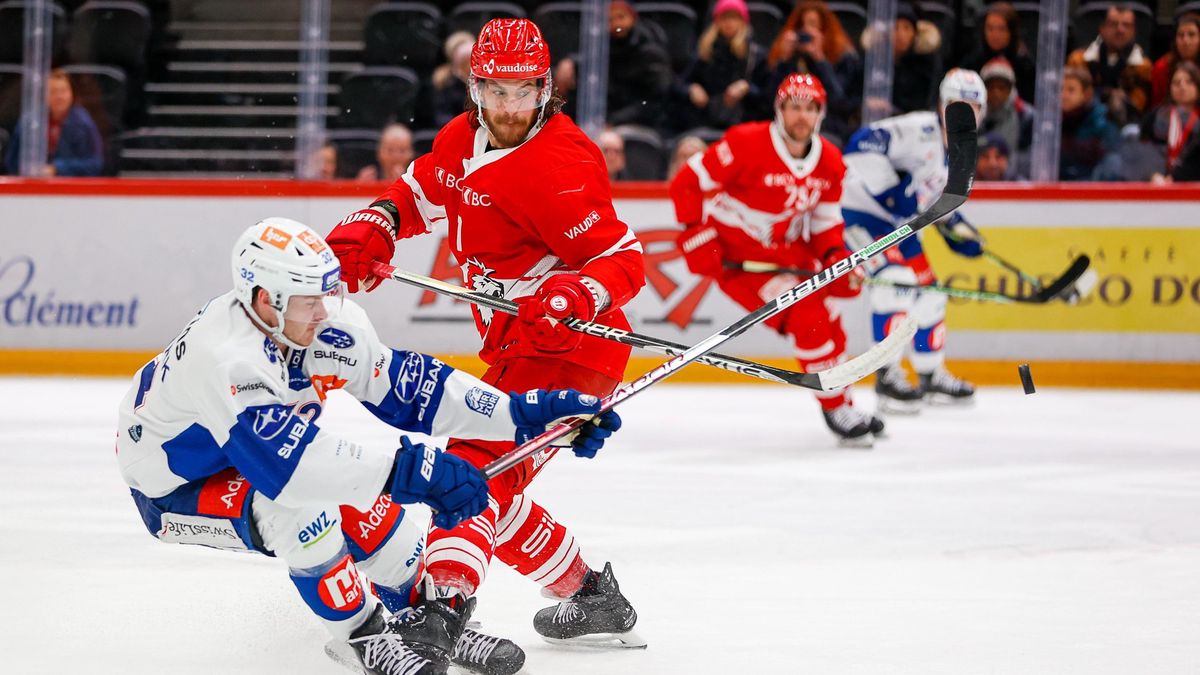 Hockey sur glace: Solide et séduisant, Lausanne s’offre le duel des ...