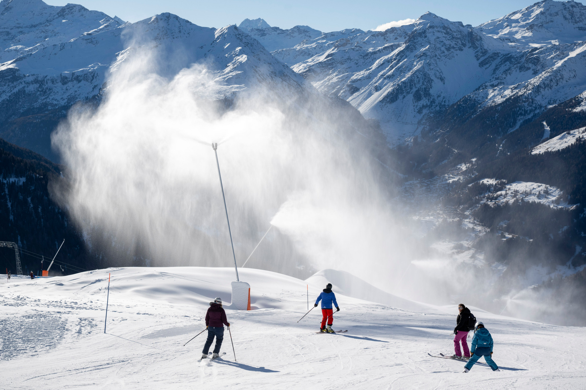 Valais: le restaurant de la Breya, sur les hauts de Champex, en flammes