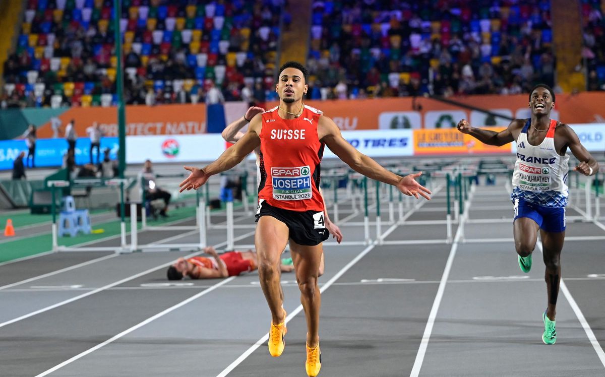 Athlétisme: Jason Joseph sacré champion d’Europe en salle du 60 mètres ...