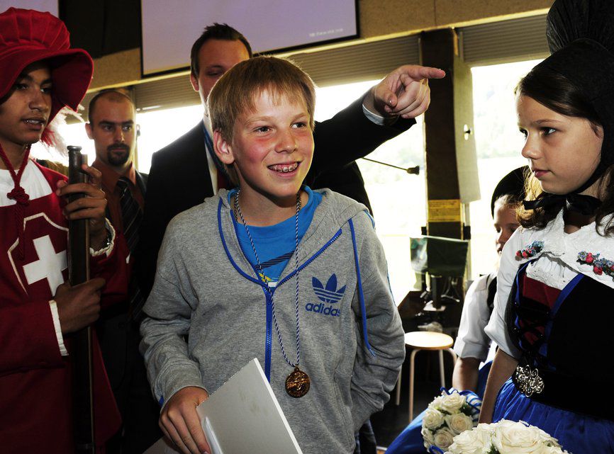 Bildstrecke: Schützenkönig Robin Huber | Tages-Anzeiger