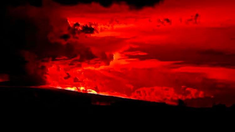À Hawaï: Endormi depuis 40 ans, le plus grand volcan actif du monde ...