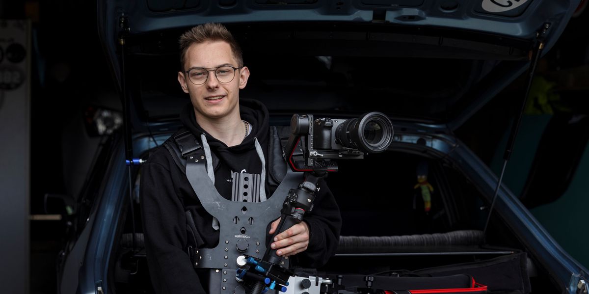 Raphael Bächler (17) aus Heimberg ist Chef der Media Directors Company ...