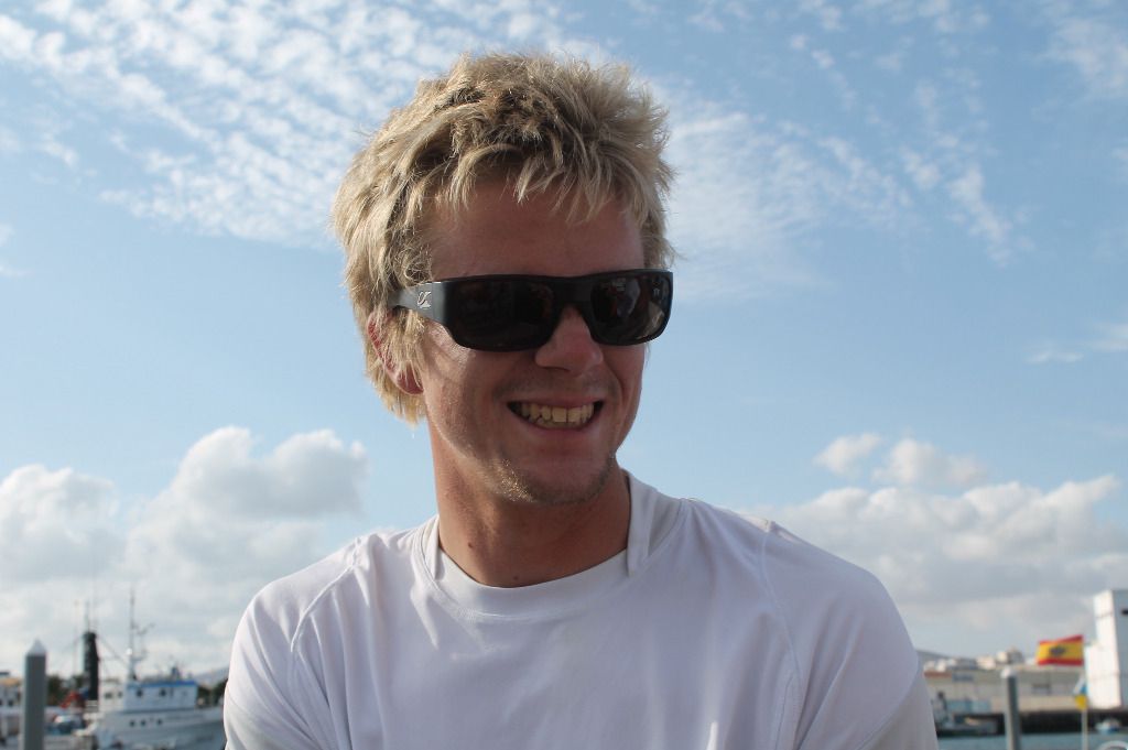 Patrick Girod excellent 5e de la première étape de la Mini Transat ...