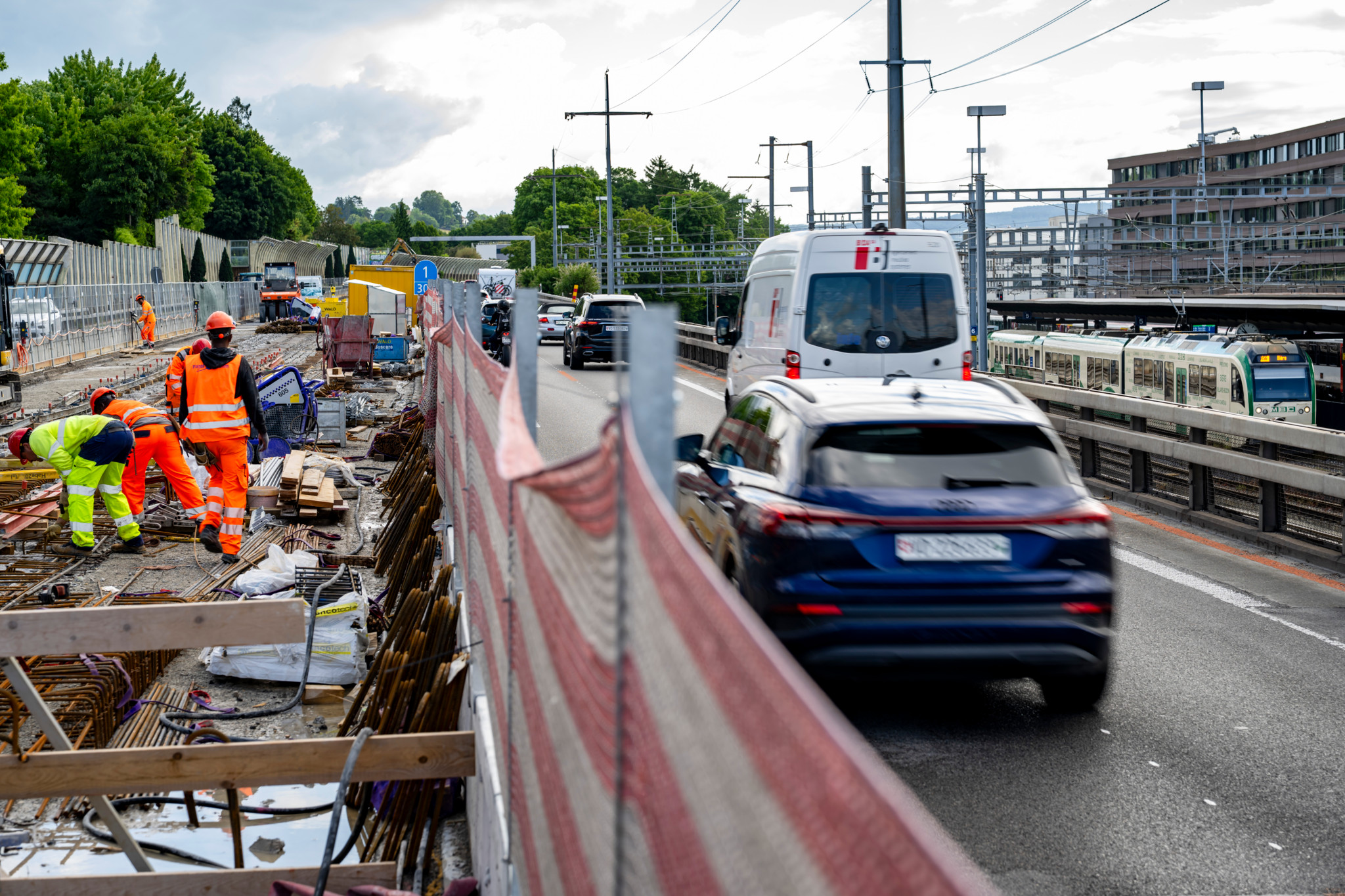 Autoroute A1: le pont de Morges se refait une beauté