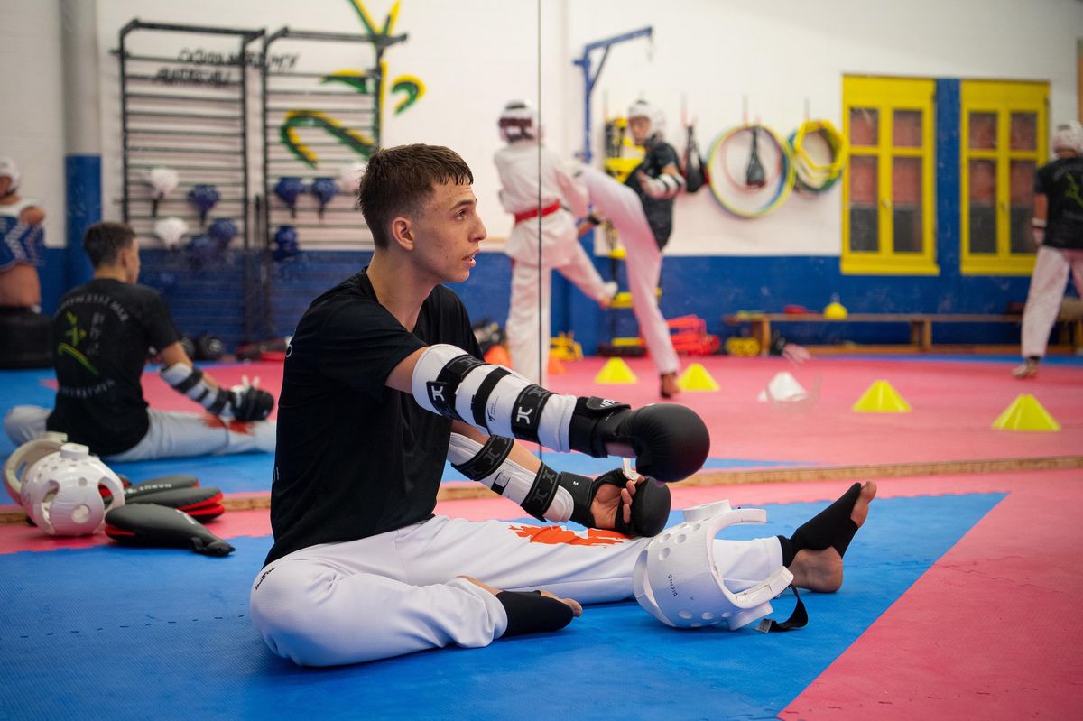 Taekwondo-Talent Dionis Memeti aus Winterthur startete an der Junioren ...