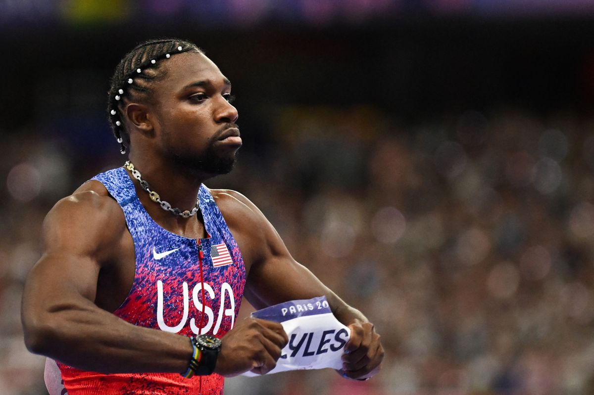 JO 2024: Noah Lyles, vainqueur du 100 m, plus rapide que ses maux | 24 ...