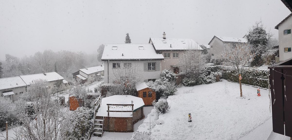 Schnee in der Region Basel – Die schönsten Bilder zum Winterstart ...