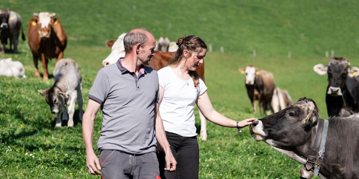 Landwirtschaft: Vater und Tochter über den Beruf Bauer