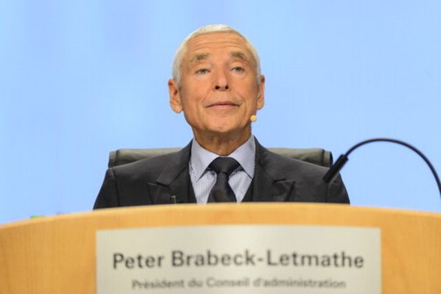 Nestlé – Peter Brabeck d'accord avec la décision de la BNS | 24 heures