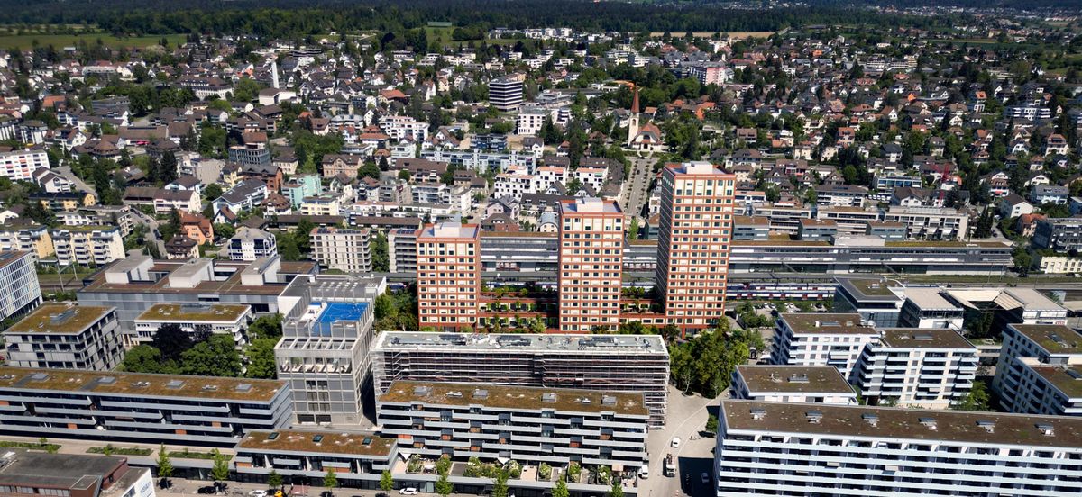 Leben im Hochhaus: 203 neue Wohnungen für Wallisellen