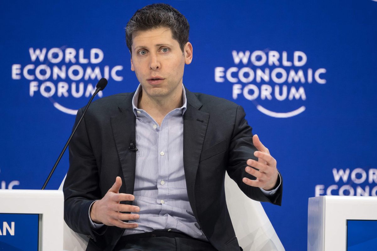 Sam Altman, vedette de l’IA à Davos: «Les craintes sur l’IA sont ...