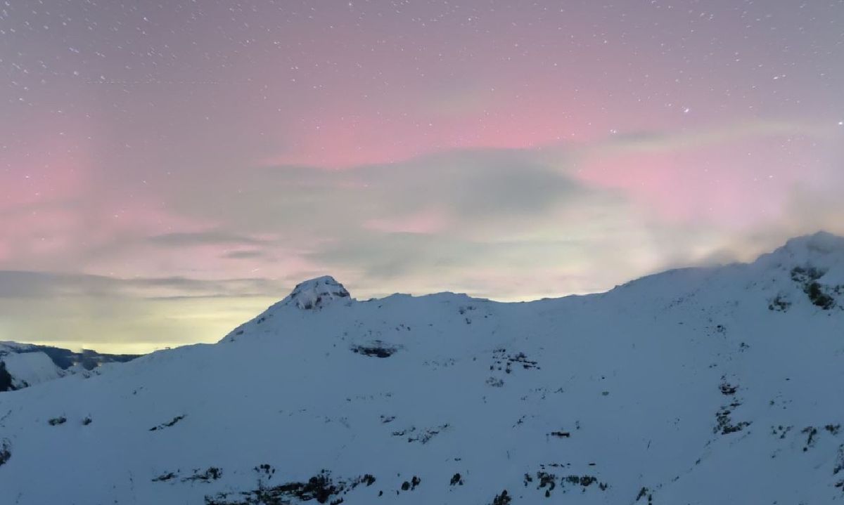 Eindrückliches Naturspektakel: So schön waren die Polarlichter vom Kanton Bern aus zu sehen ...