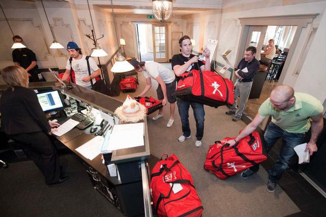 Hier checkt die Hockey-Nati ein | Berner Zeitung