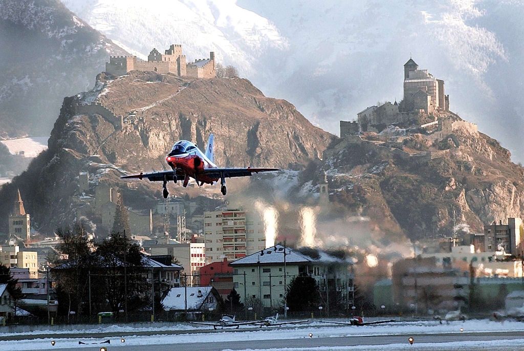 L’armée de l’air quitte le Valais, qui ne pleure pas
