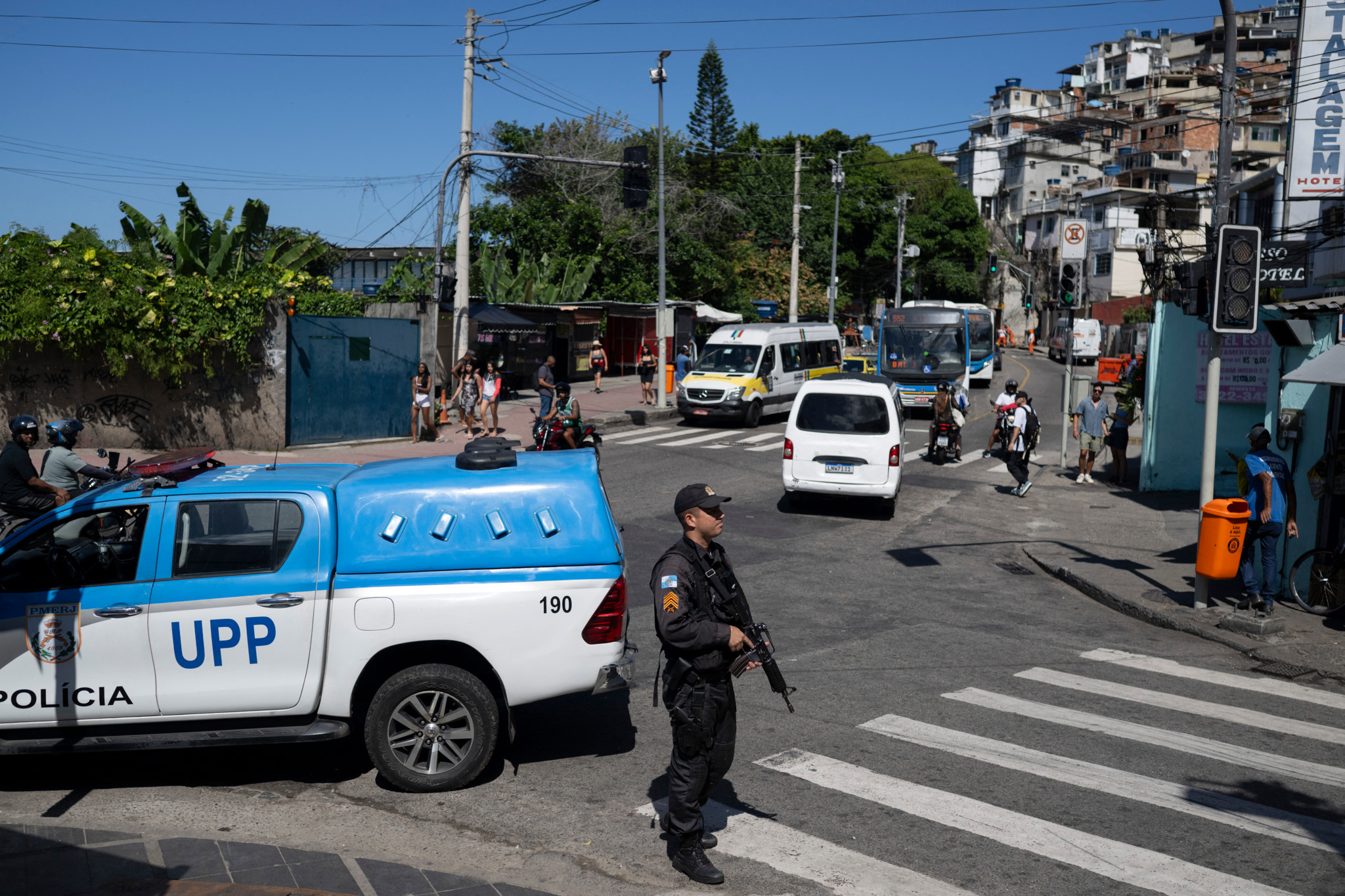 Rio de Janeiro: des touristes bloqués lors d’une fusillade