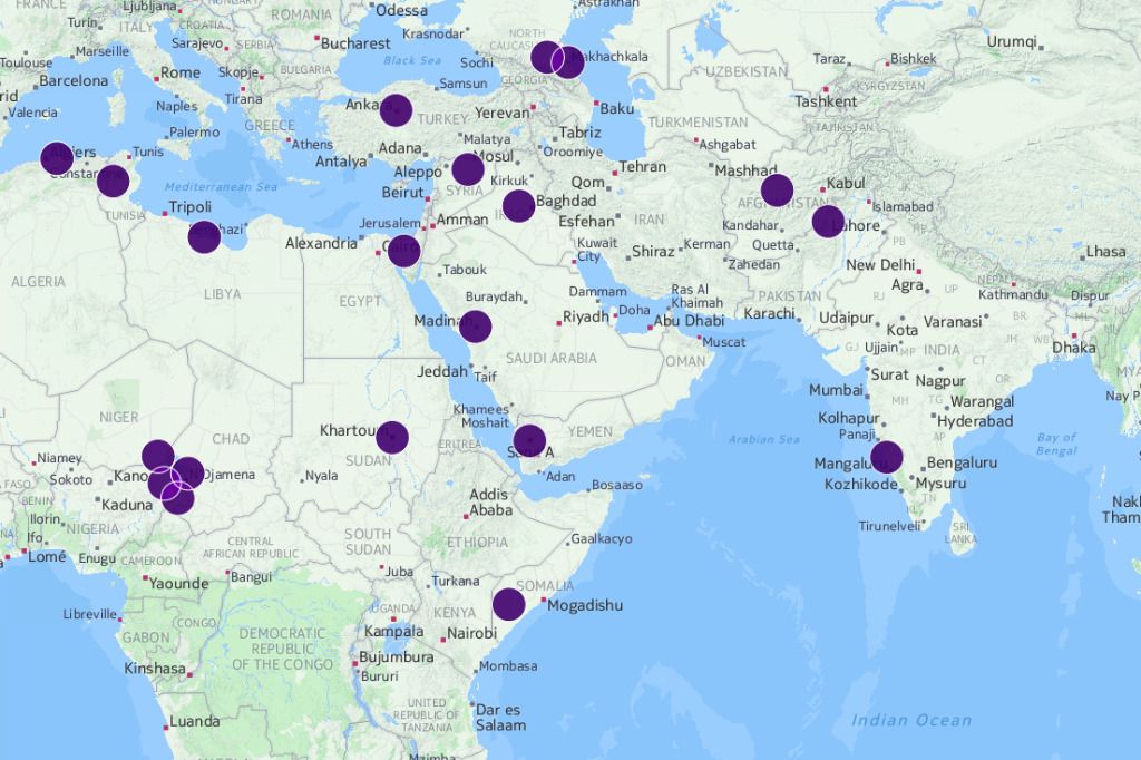 La carte des «franchisés» de Daech dans le monde | 24 heures