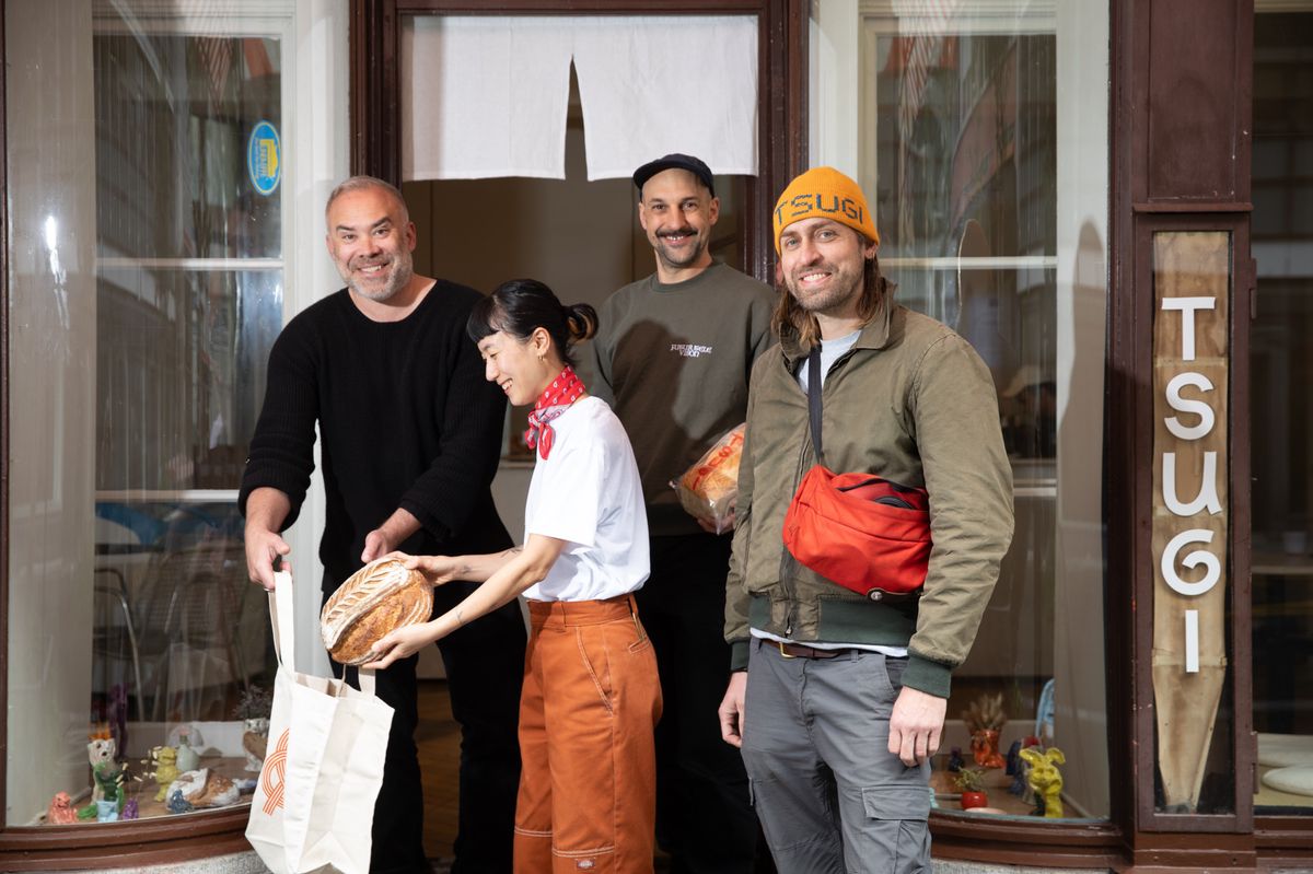 Tsugi verkauft ihr Sauerteigbrot in einem Laden am Zürcher Helvetiaplatz | Tages-Anzeiger
